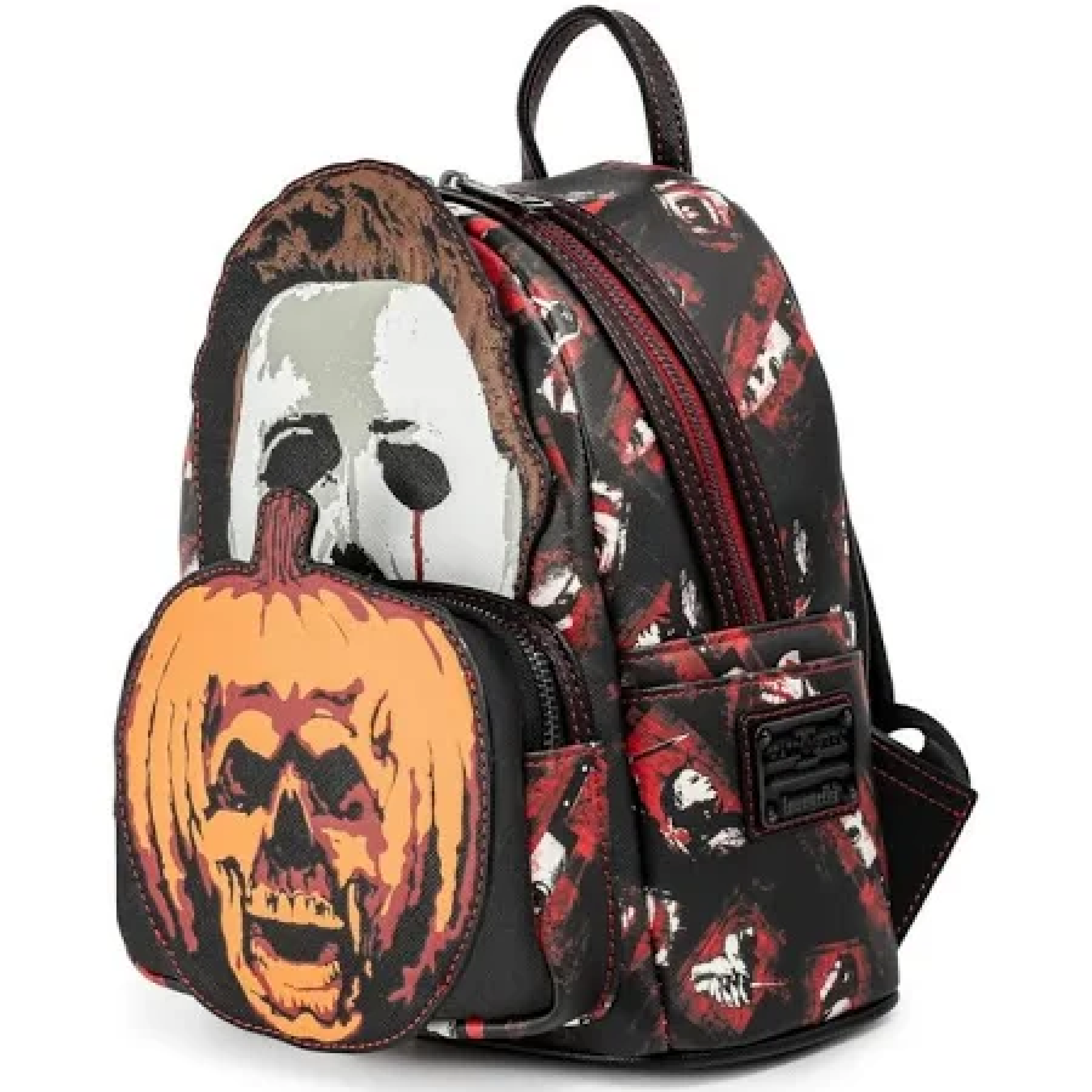 Loungefly Halloween 2 Michael Myers Pumpkin backpack | Family-friendly ...